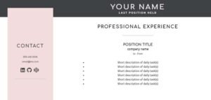 HTML Resume Templates [ 20 Best Resume Designs ]