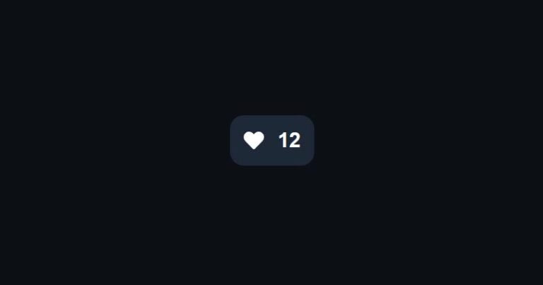 CSS Like Button [ 20+ Favorite Button Examples ]