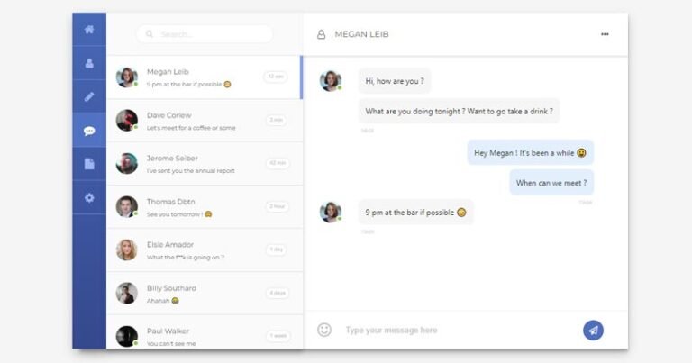 Top 20+ Chat box design Html CSS - Stackfindover