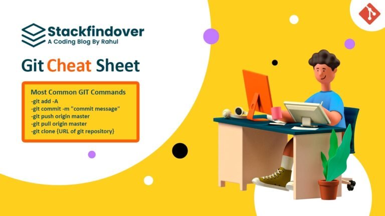 Git commands cheat sheet [2025 Updated] - Stackfindover