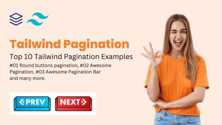 Top 10 Tailwind Pagination Examples Stackfindover