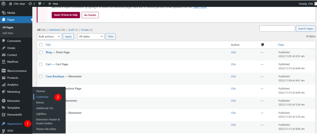 How To Set Homepage In WordPress Stackfindover